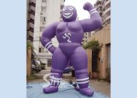 China Customized 5m Funny Inflatable Muscle Man for Fitness Advertising with CE Certification for sale