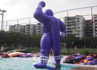 China Customized 5m Funny Inflatable Muscle Man for Fitness Advertising with CE Certification for sale