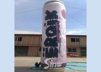 China 6m High Giant Energy Drink Inflatable Can Full Printing Outdoor Advertising for sale