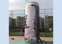 China 6m High Giant Energy Drink Inflatable Can Full Printing Outdoor Advertising for sale