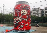 China 5m High Outdoor Advertising Giant Inflatable Beer Can with Digital Printing for Beer Promotion for sale