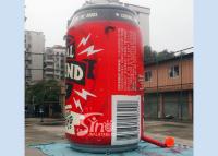 China 5m High Outdoor Advertising Giant Inflatable Beer Can with Digital Printing for Beer Promotion for sale