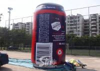 China Custom 5m High Inflatable Beer Bottle for Outdoor Advertising Promotion with Full Printing for sale