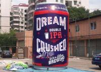 China Custom 5m High Inflatable Beer Bottle for Outdoor Advertising Promotion with Full Printing for sale