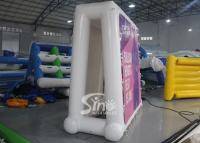 China Custom Outdoor Advertising Inflatable Billboard 5m Height with Full Printing Logo CE Certified for sale