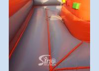 China Commercial Inflatable Rock Climbing Wall 7x6x7m for Kids Outdoor Play for sale