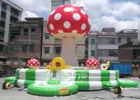 China Inflatable Mushroom Climbing Tower 13.8m with Safety Belt Commercial Use for sale