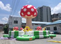 China Inflatable Mushroom Climbing Tower 13.8m with Safety Belt Commercial Use for sale