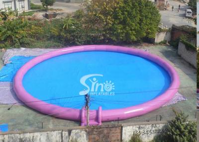 China 20m Diameter Outdoor Giant Inflatable Water Pool for Kids and Adults Water Park for sale