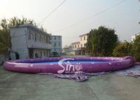 China 20m Diameter Outdoor Giant Inflatable Water Pool for Kids and Adults Water Park for sale