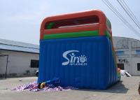 China New Heavy Duty Vertical Rush Inflatable Pool Slides For Inground Pools From China for sale