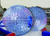 China Clear PVC Inflatable Human Hamster Ball Game Set 2.0m Diameter with Track for Outdoor Fun for sale
