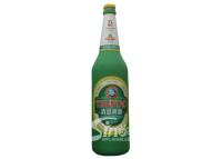 China 5m Outdoor Inflatable Beer Bottle with LED Light for Tsingtao Beer Promotion for sale