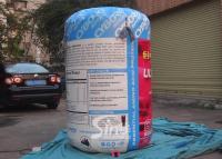 China Custom Advertising Inflatable Bottle Attractive Digital Printing for sale