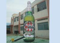 China Giant Outside Advertising Inflatables Full Printing Inflatable Bottle for sale
