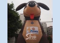 China 5m High Outdoor Inflatable Dog for Advertising Decoration CE Certified for sale