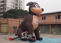 China 5m High Outdoor Inflatable Dog for Advertising Decoration CE Certified for sale