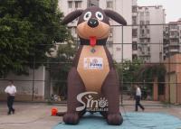 China 5m High Outdoor Inflatable Dog for Advertising Decoration CE Certified for sale