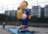 China 5m High Giant Promotional Inflatable Rugby Ball PVC Coated Nylon Outdoor Advertising Mascot for sale