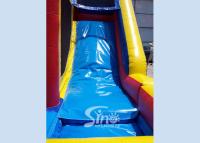 China Commercial Outdoor Kids Princess Theme Wet Inflatable Combo Bounce House with Slide 20x18x15ft for sale