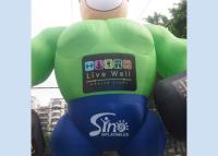 China 25ft High Inflatable Muscle Man for Gym Outdoor Promotion Customizable 7.5m for sale