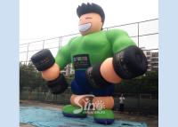 China 25ft High Inflatable Muscle Man for Gym Outdoor Promotion Customizable 7.5m for sale