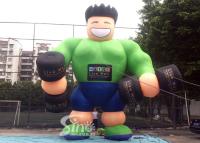 China 25ft High Inflatable Muscle Man for Gym Outdoor Promotion Customizable 7.5m for sale