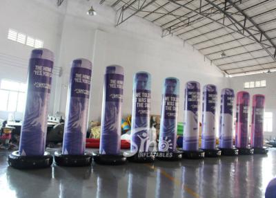 China Custom 3m High Airtight Advertising Inflatable Column Digital Printed PVC Tarpaulin for sale