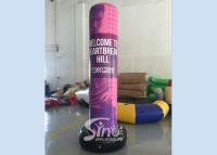 China Custom 3m High Airtight Advertising Inflatable Column Digital Printed PVC Tarpaulin for sale