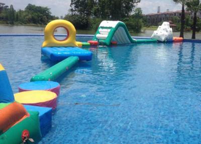 China Inflatable Water Obstacle Course for Outdoor Indoor Boot Camp Water Park 10m for sale