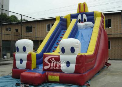 China 6.0m High Inflatable Rabbit Slide for Kids and Adults Outdoor Park Play for sale