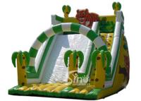 China 6m High Kids Outdoor Inflatable Jungle Slide 0.55mm PVC Tarpaulin CE EN14960 for sale