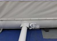 China 8x6m White Indoor Foam Pit Airbag with Sealed Top Cover for Big Jump Stunt Training for sale