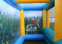 China 12x12m Giant Inflatable Corn Maze for Kids and Adults Digital Print Sports Events for sale
