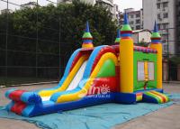 China 5in1 Commercial Kids Inflatable Bounce House with Slide 8.5m x 4.0m Outdoor for sale