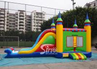 China 5in1 Commercial Kids Inflatable Bounce House with Slide 8.5m x 4.0m Outdoor for sale