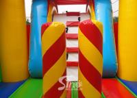 China 5in1 Commercial Kids Inflatable Bounce House with Slide 8.5m x 4.0m Outdoor for sale