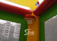 China 5in1 Commercial Kids Inflatable Bounce House with Slide 8.5m x 4.0m Outdoor for sale