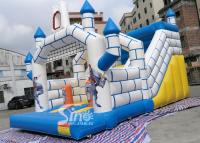 China 28x17 ft Ancient Guards Kids Inflatable Castle Slide Lead Free Material Commercial Grade for sale