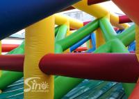 China Extreme Maze Obstacle 5k Course Inflatable Fun Run Challenge For Obstacle Games for sale