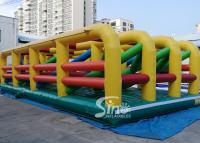 China Extreme Maze Obstacle 5k Course Inflatable Fun Run Challenge For Obstacle Games for sale