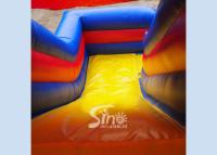China 6x5m Kids Spiderman Inflatable Jumping Castle with Slide 18oz PVC Bounce House for sale