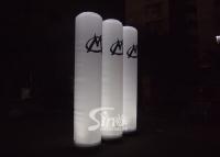 China Commercial Column LED Light Advertising Inflatables For Concert Decoration for sale