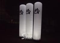 China Commercial Column LED Light Advertising Inflatables For Concert Decoration for sale