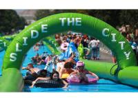 China Custom Commercial Inflatable Water Slide 300L x 5.0W for Outdoor Summer Fun for sale