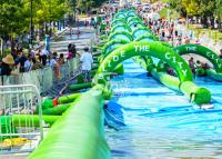 China Custom Commercial Inflatable Water Slide 300L x 5.0W for Outdoor Summer Fun for sale