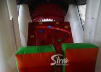 China Giant Inflatable Shark Obstacle Course for Kids and Adults EN14960 Certified 610gsm PVC for sale