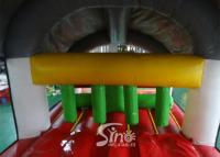 China Giant Inflatable Shark Obstacle Course for Kids and Adults EN14960 Certified 610gsm PVC for sale