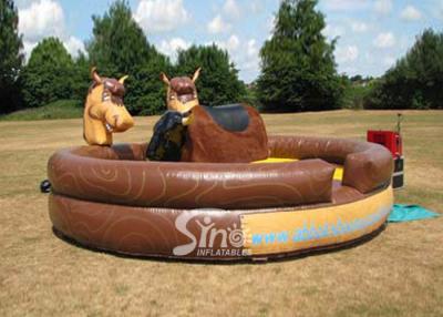 China Commercial Inflatable Mechanical Bull Ride 5m Diameter for Adults Outdoor Fun for sale