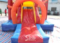 China Outdoor Pirate Inflatable Bounce Slide Combo 0.55mm PVC for Kids Party Fun for sale